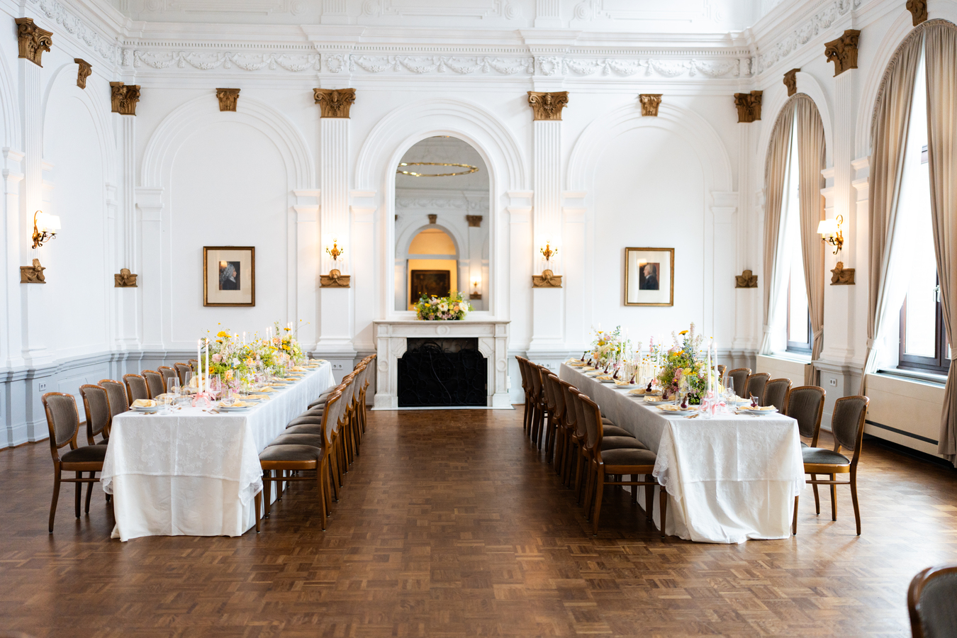 Elegante Hochzeit in der idyllischen Villa Langenberg